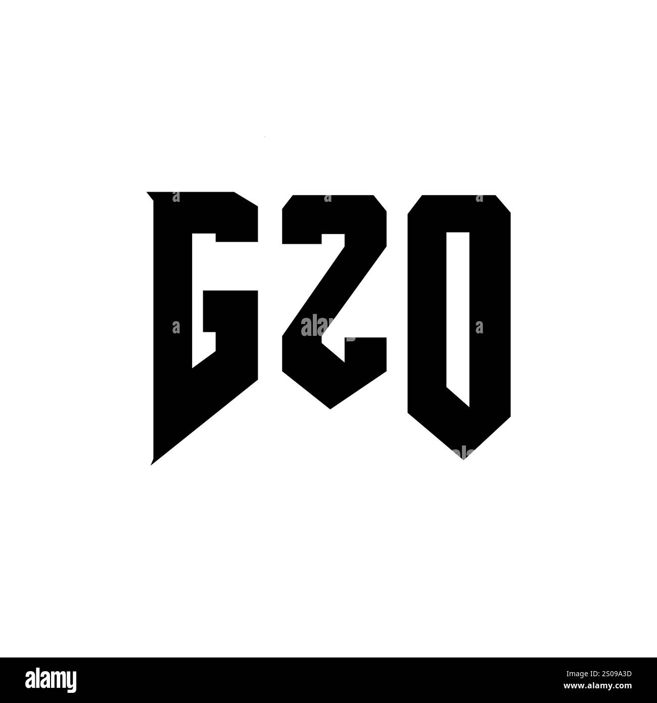 Gzo logo design hi-res stock photography and images - Alamy