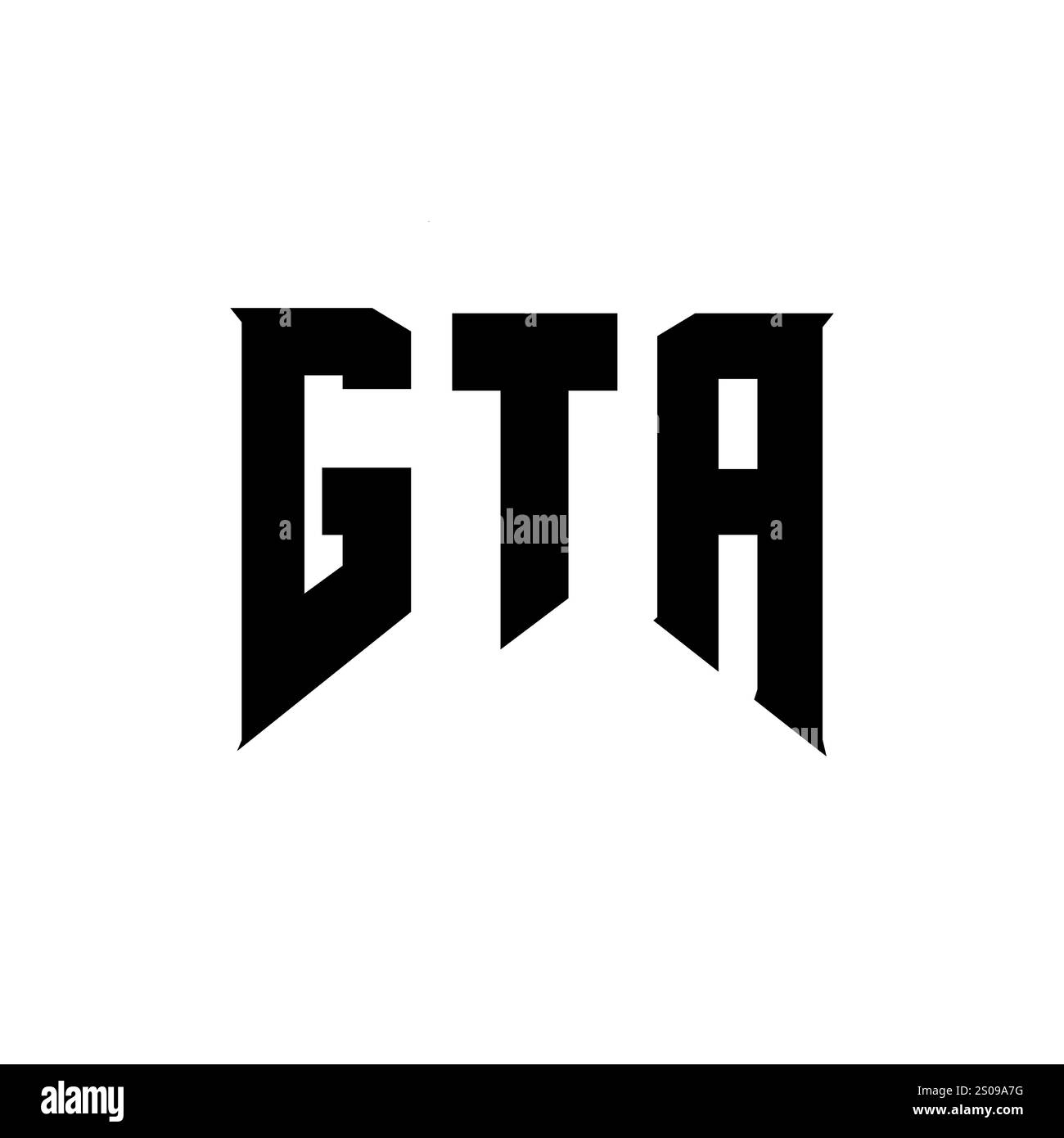 Gta logo design Stock Vector Images - Alamy