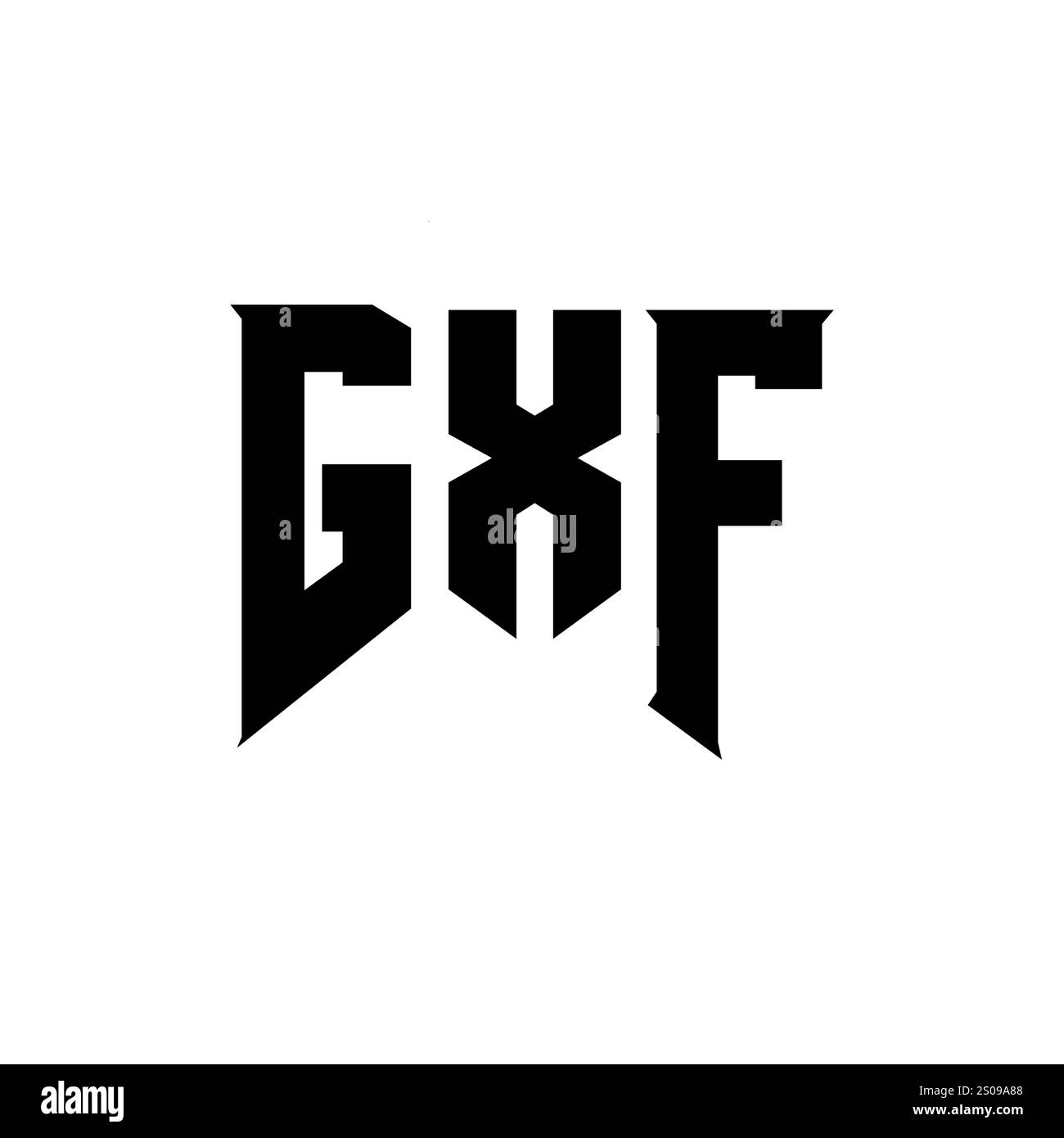 Gxf logo design hi-res stock photography and images - Alamy