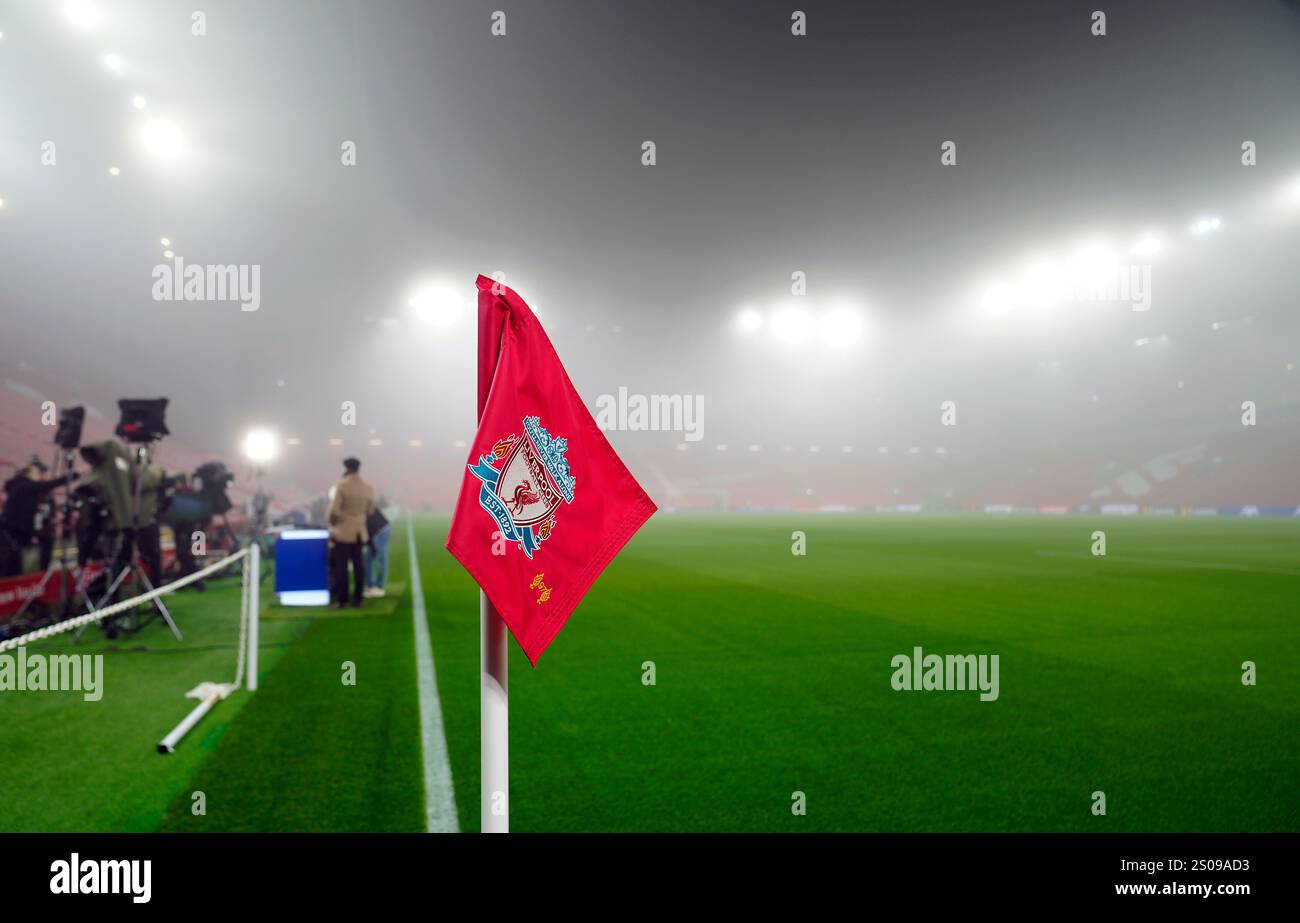 A general view inside the ground ahead of the Premier League match at ...