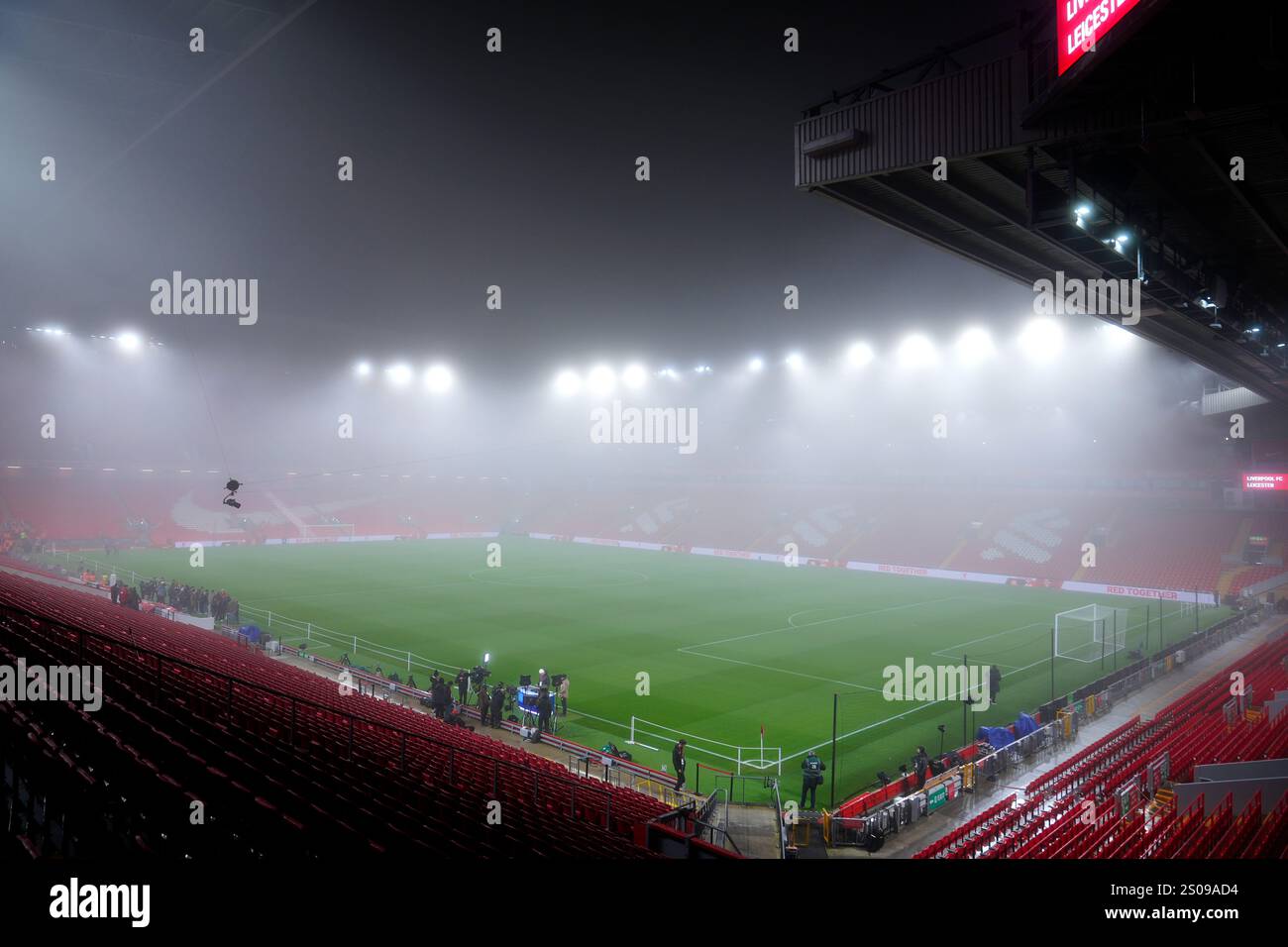 A general view inside the ground ahead of the Premier League match at ...