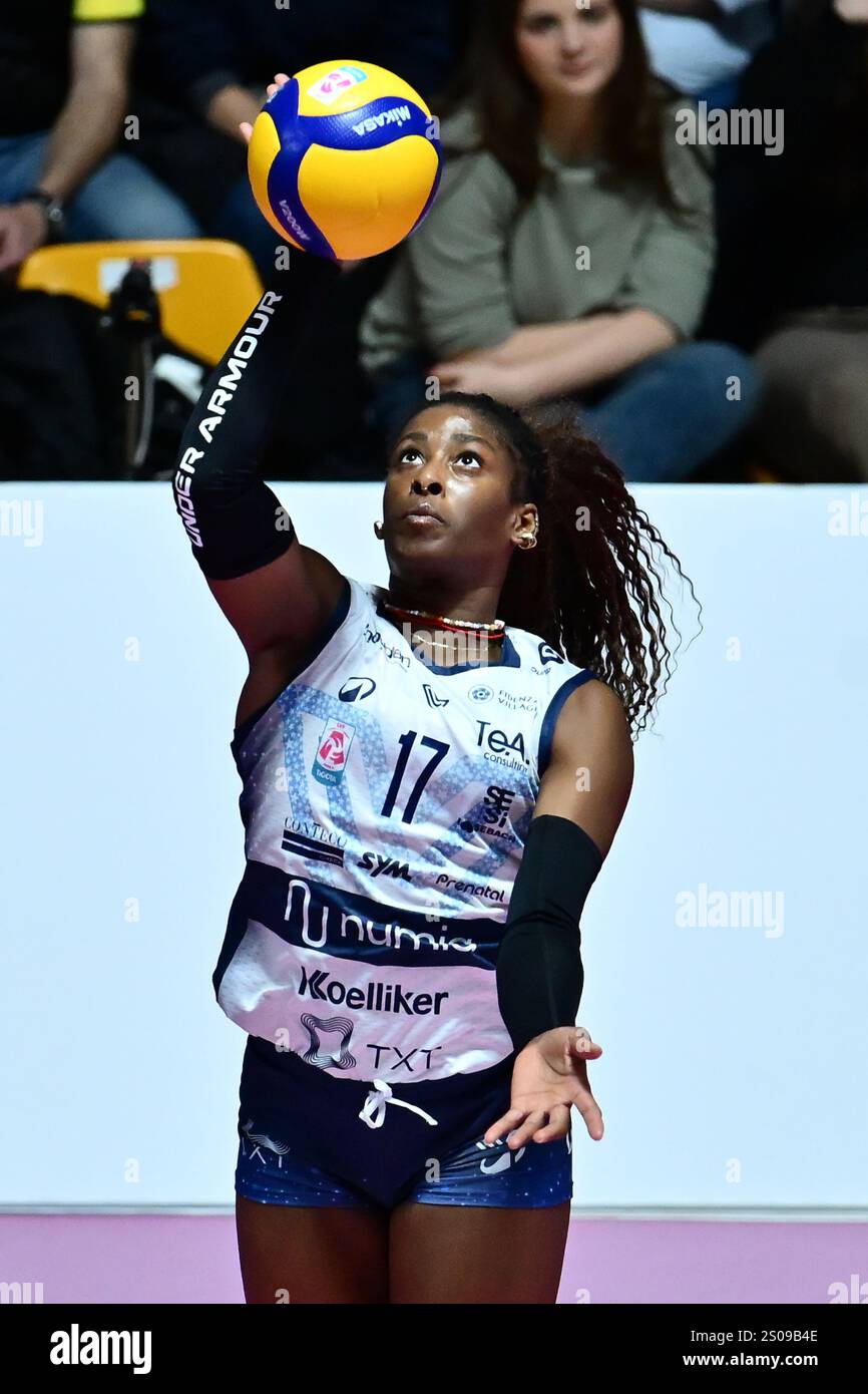 Rome, Italy. 26th Dec, 2024. Myriam Sylla of Vero Volley Milano in ...