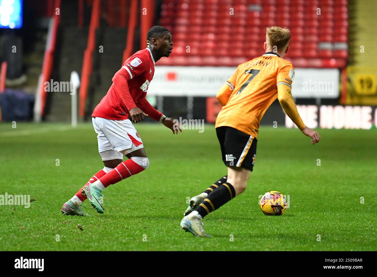 London, England. 26th Dec 2024. Thierry Small during the Sky Bet EFL ...