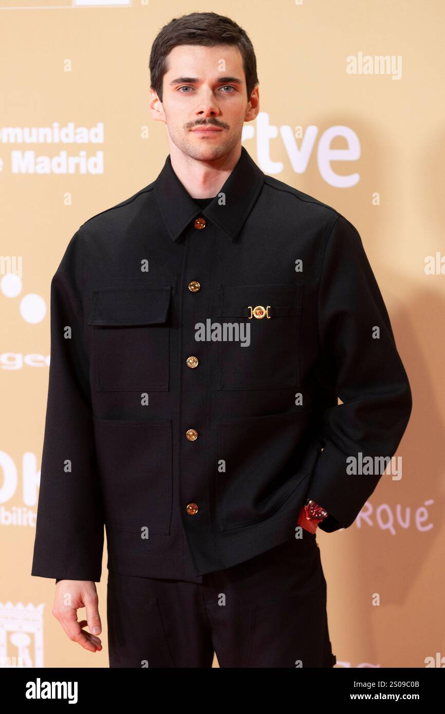 Álvaro Rico attends the red carpet for the Jose María Forque Awards ...