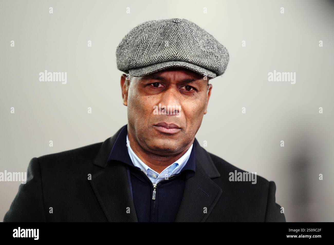 Les Ferdinand following the Premier League match at the City Ground ...