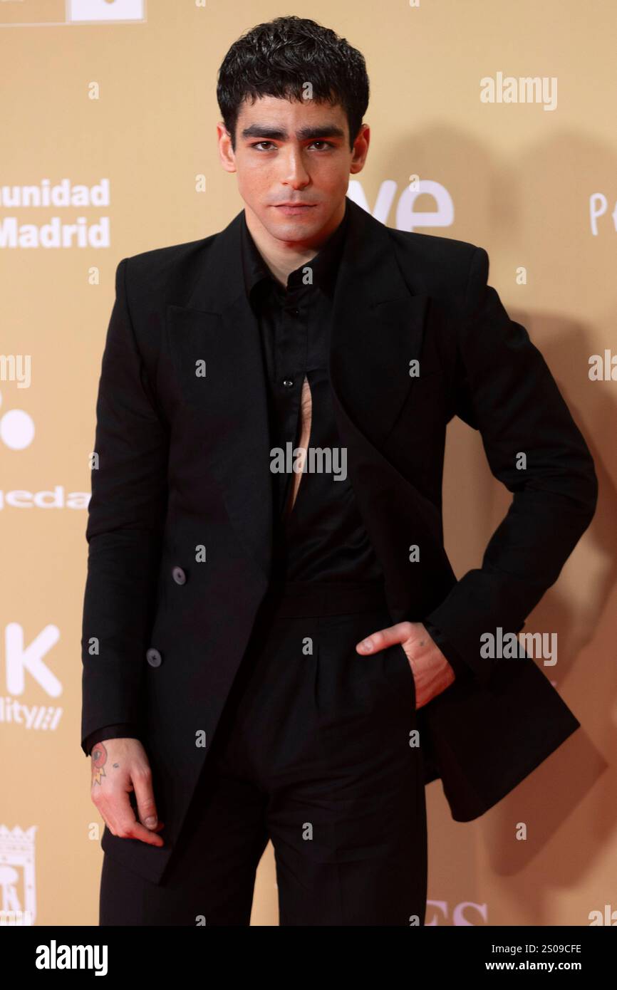 Omar Ayuso attends the red carpet for the Jose María Forque Awards 2024 ...