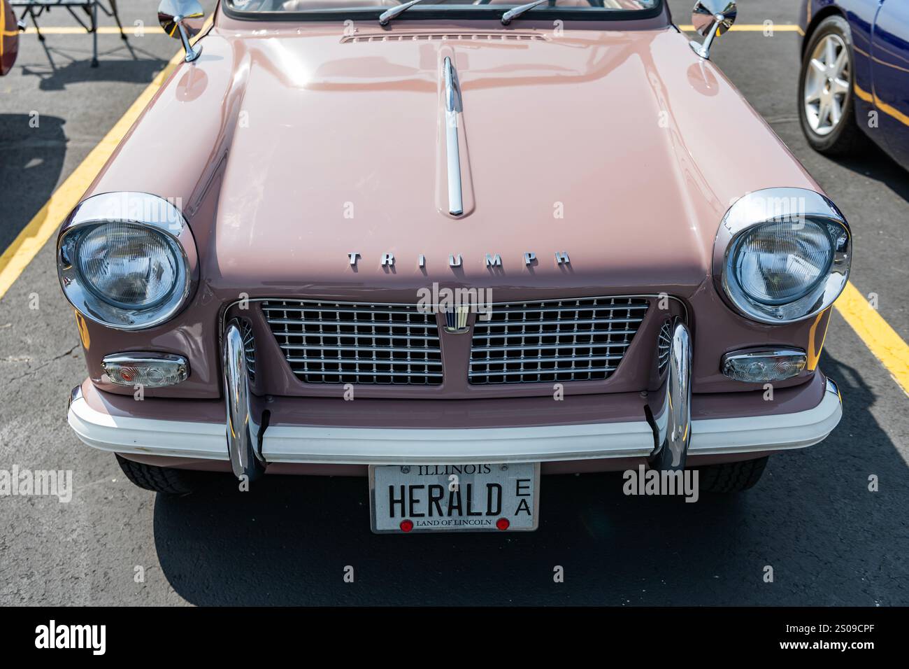Chicago, Illinois, USA - September 08, 2024: 1962 TRIUMPH HERALD 948 ...
