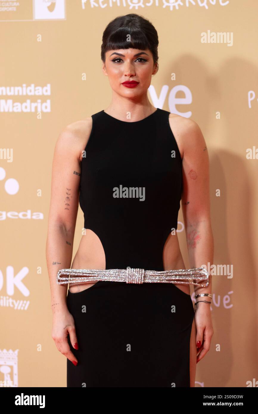 Michelle Calvó attends the red carpet for the Jose María Forque Awards ...