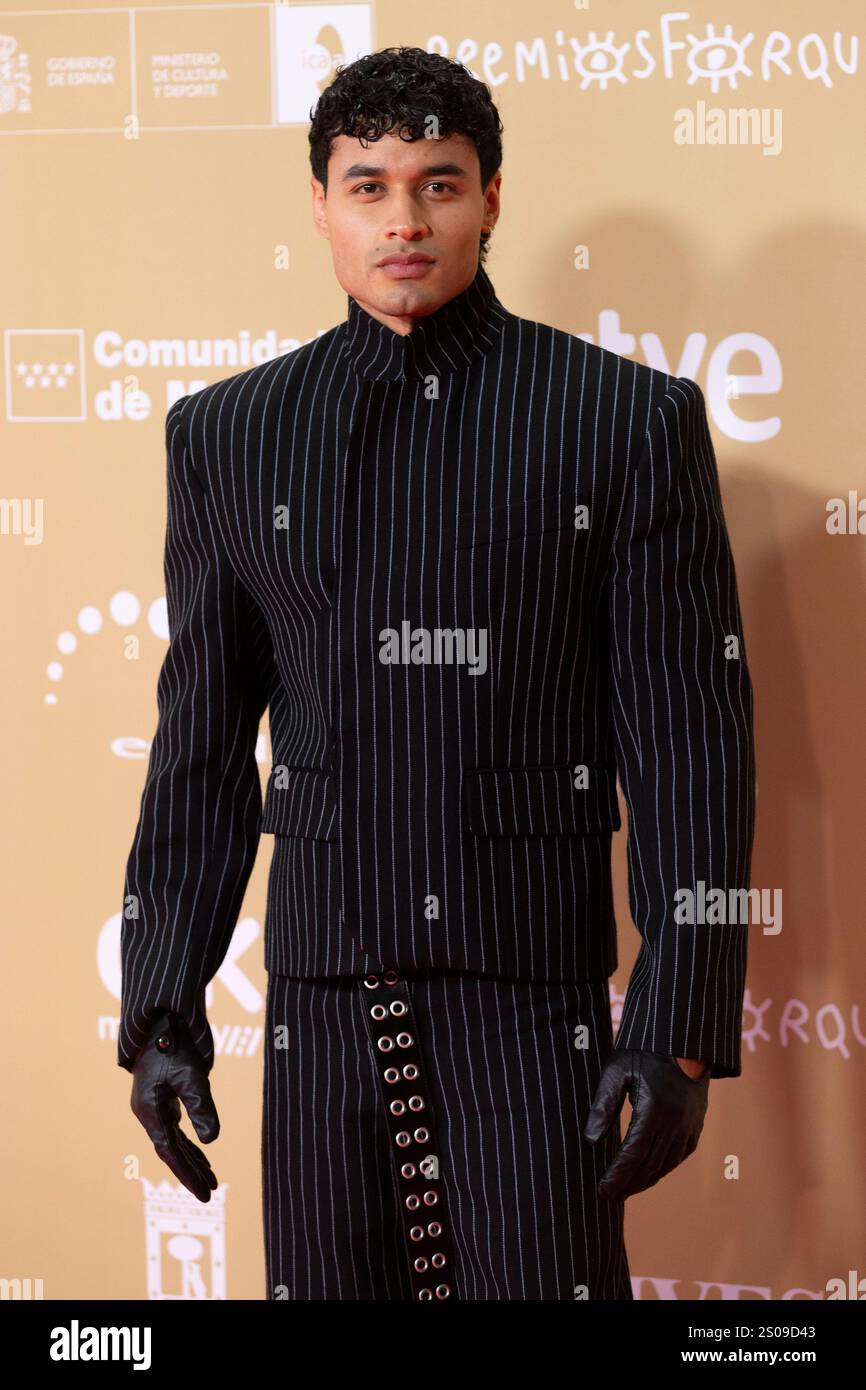 Felipe Londoño attends the red carpet for the Jose María Forque Awards ...