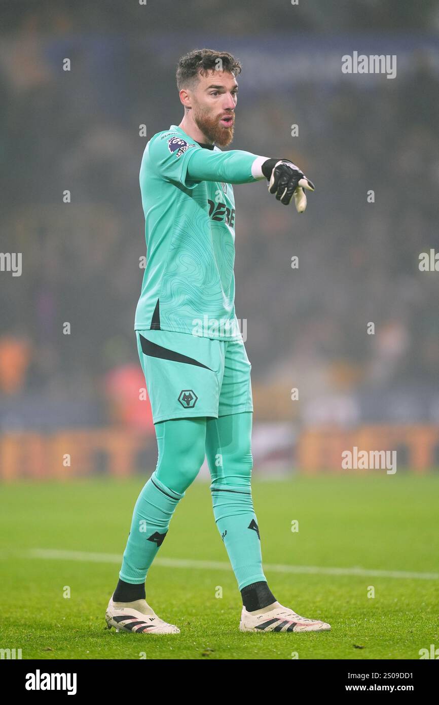 Wolverhampton Wanderers goalkeeper Jose Sa during the Premier League ...