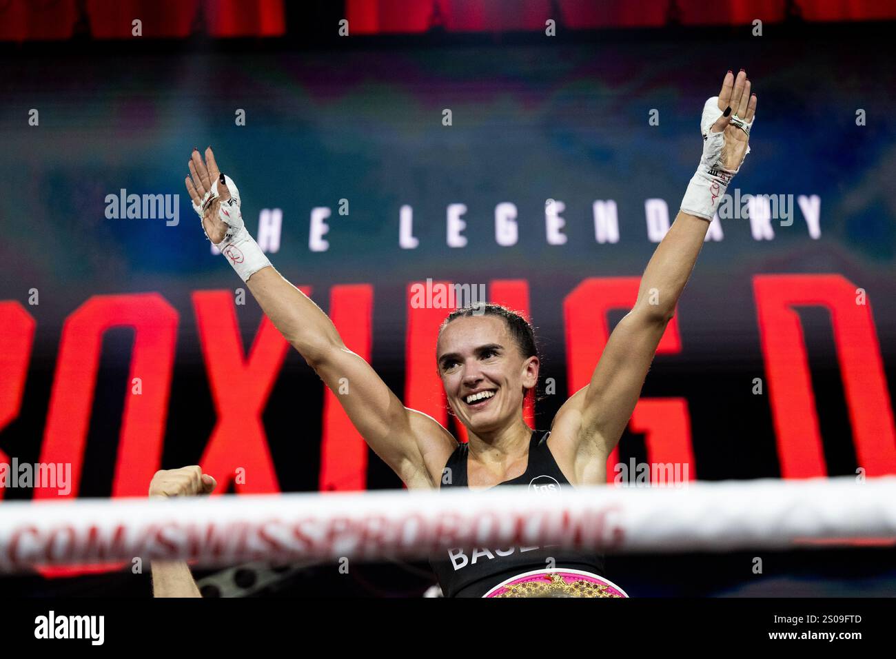 Bern, Berner Kursaal Arena, Boxing Day, Gabriela Timar of, Switzerland ...