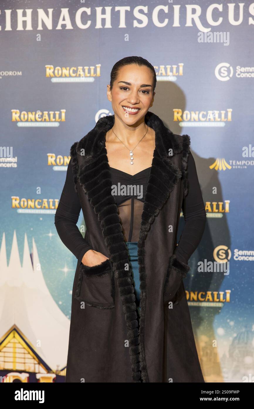 Nadja Benaissa at the premiere of the 20th Original Roncalli ...