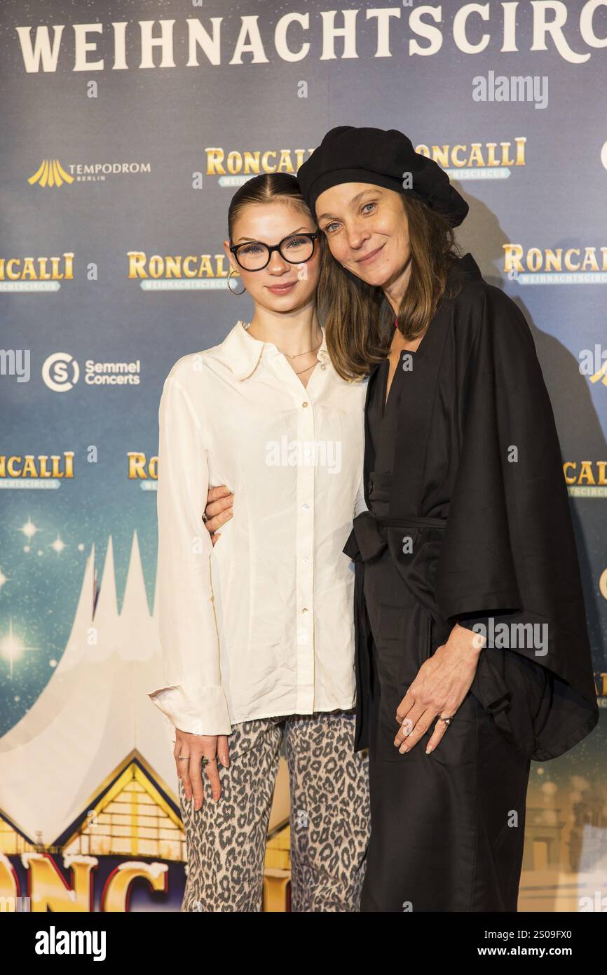 Jeanette Hain with daughter Malou Hain at the premiere of the 20th ...