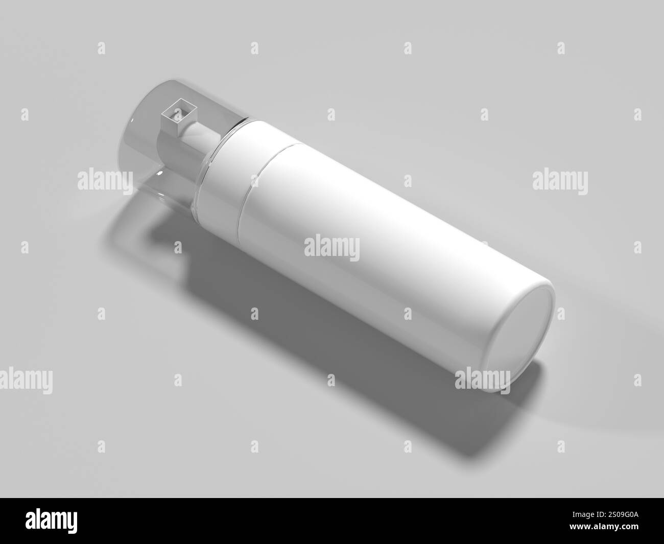 3D render, foam pump bottle mockup Stock Photo - Alamy