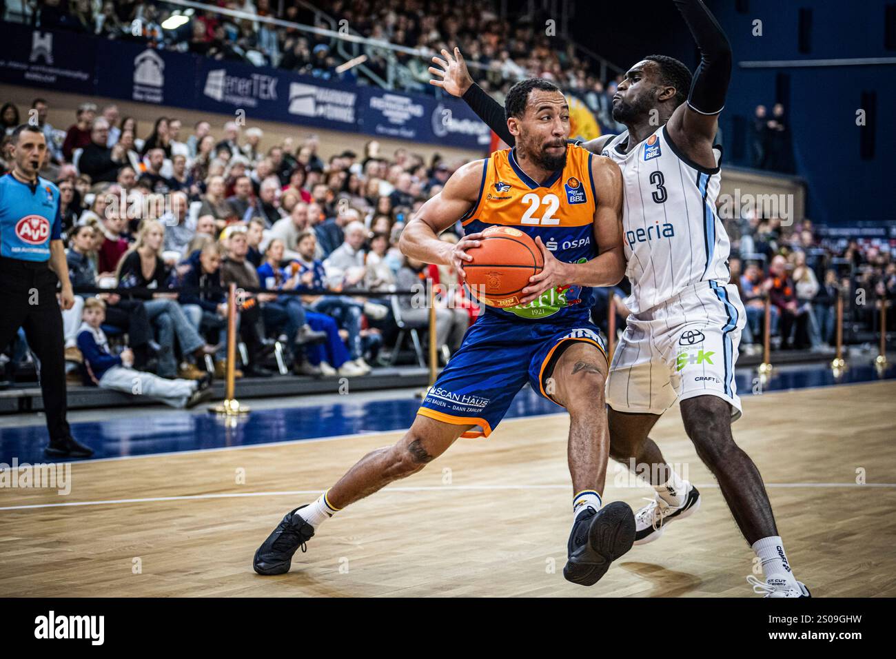 Rostock, Deutschland 26. Dezember 2024: 1.BBL - 2024/2025 - Rostock ...