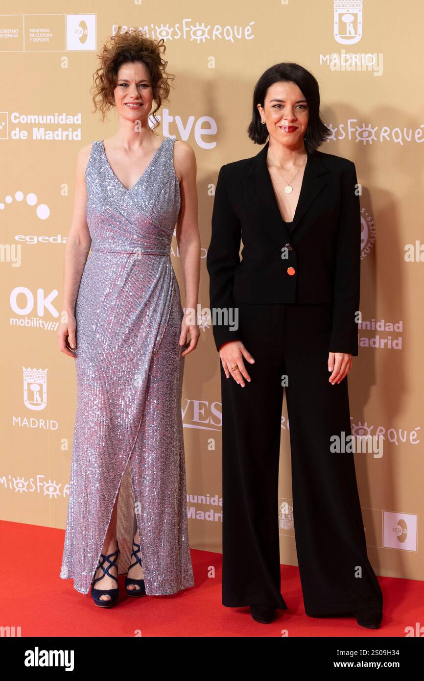 Lidia San Jose and Leonor Martín attend the red carpet for the Jose ...