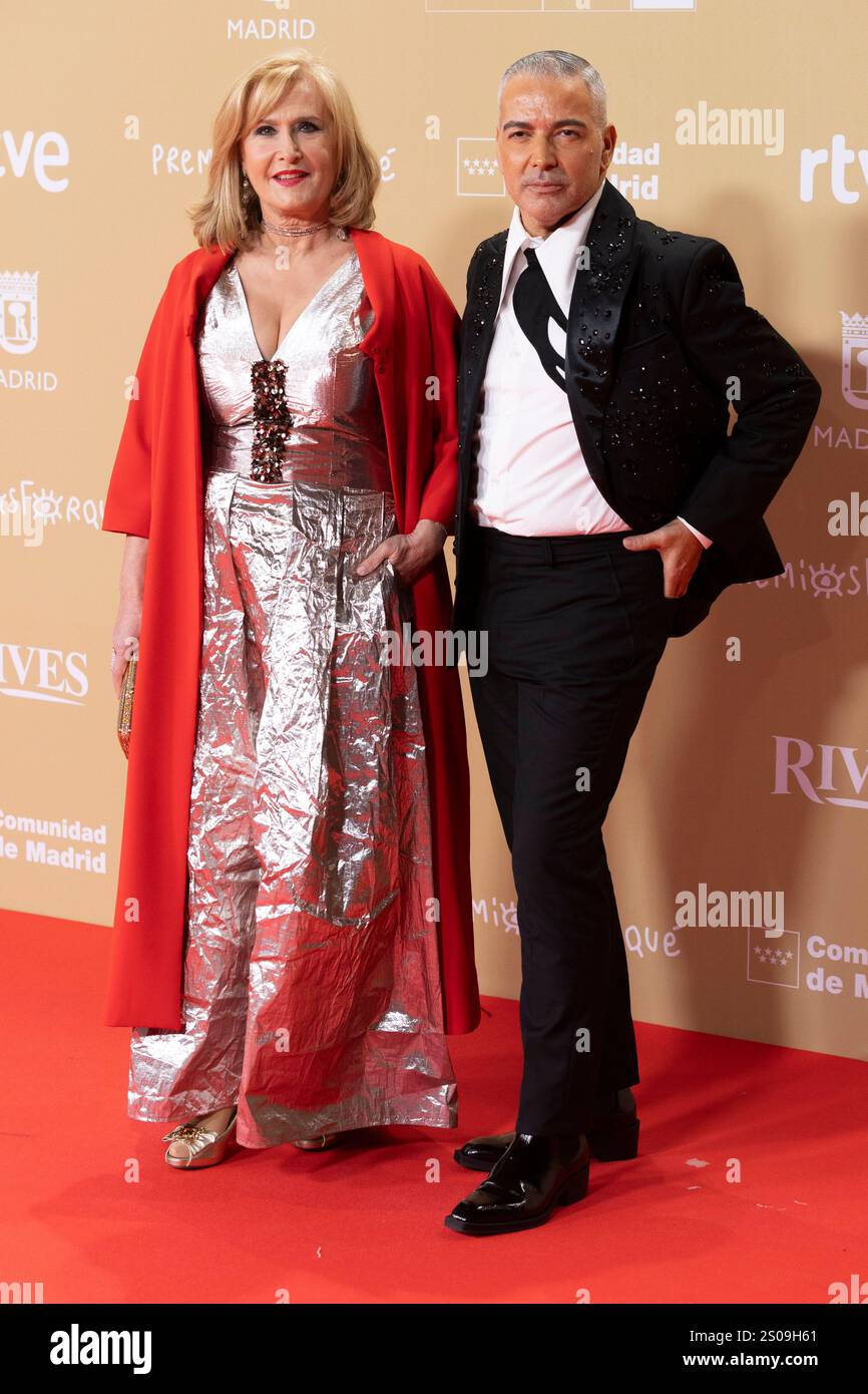 Madrid, Spain. 14th Dec, 2024. Nieves Herrero and Juan Carlos León ...
