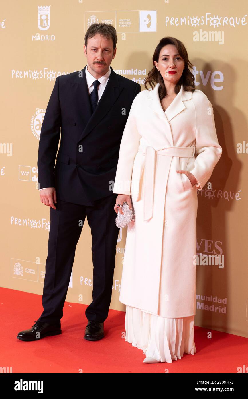 Madrid, Spain. 14th Dec, 2024. Pepe Lorente and Olaya Caldera attend ...