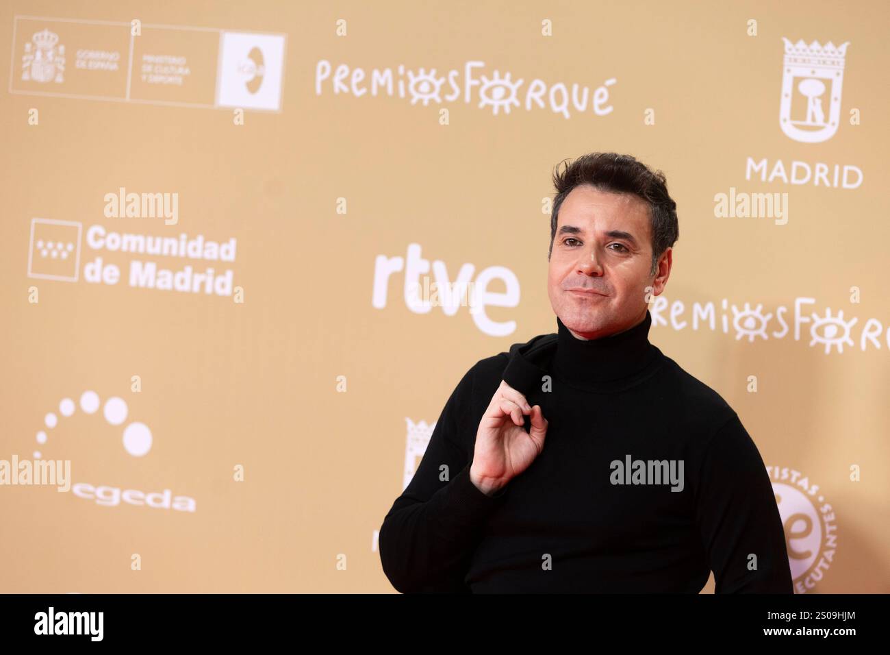 Miquel Fernández attends the red carpet for the Jose María Forque ...