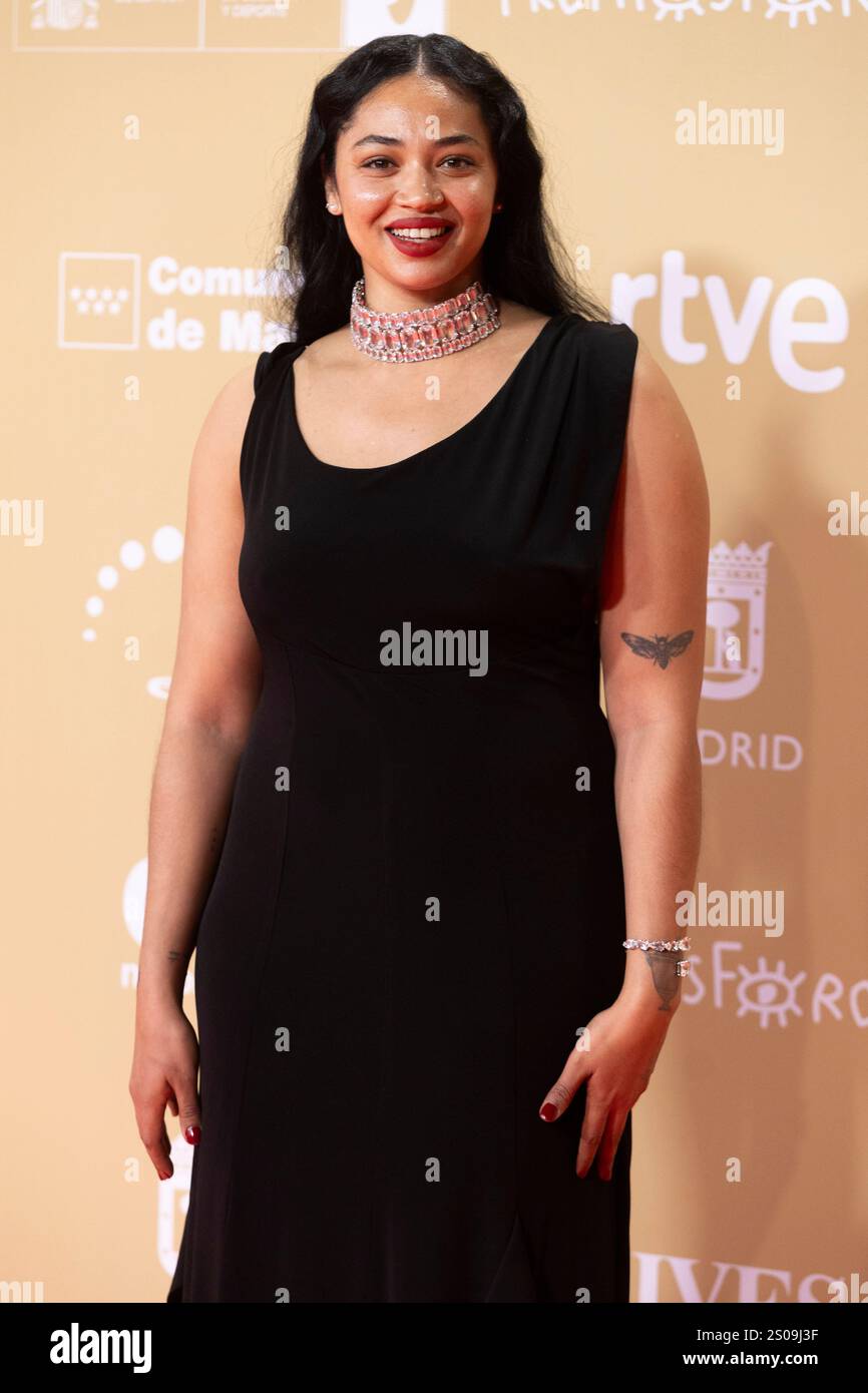 Madrid, Spain. 14th Dec, 2024. Berta Vazquez attends the red carpet for ...