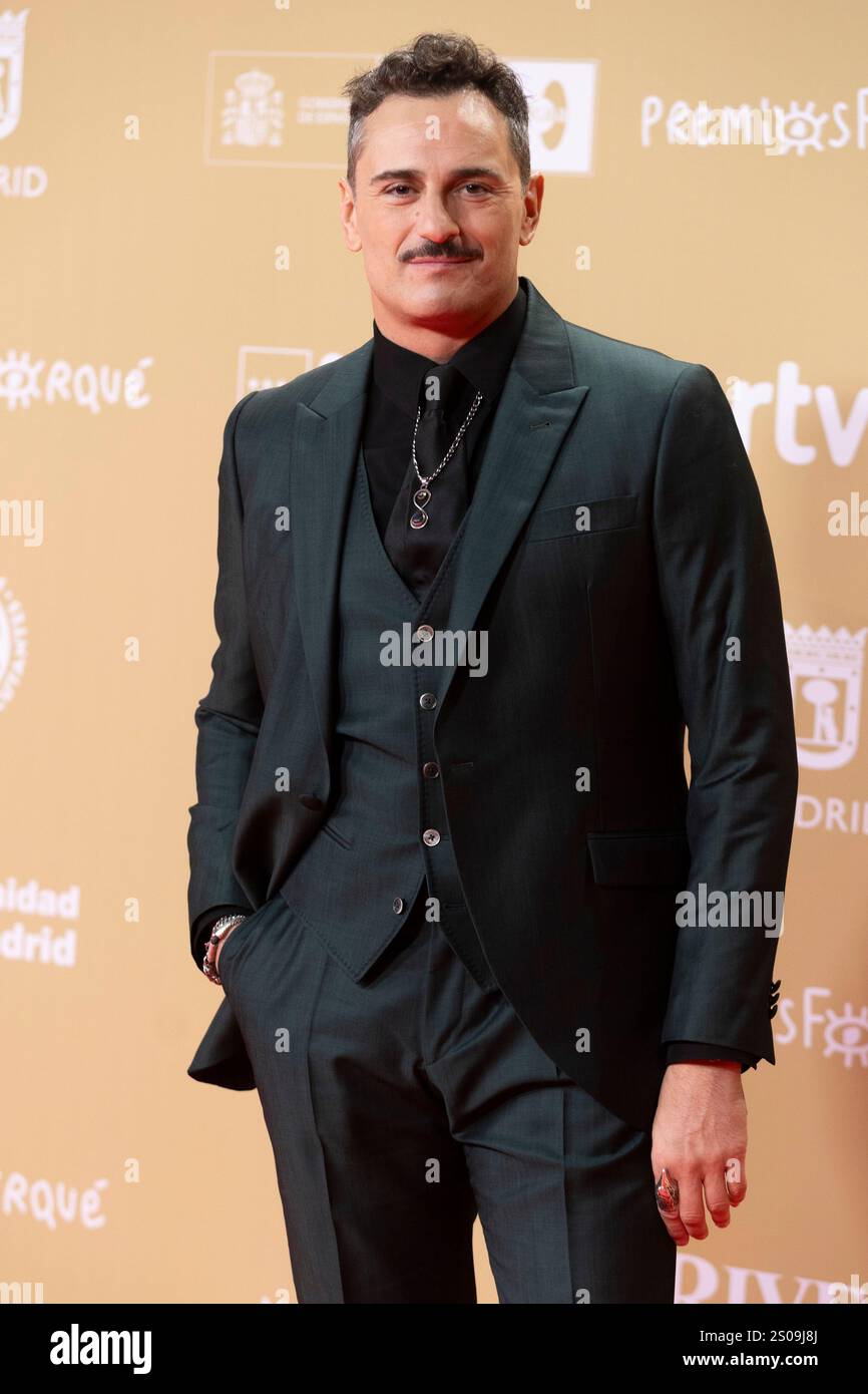 Madrid, Spain. 14th Dec, 2024. Asier Etxeandia attends the red carpet ...
