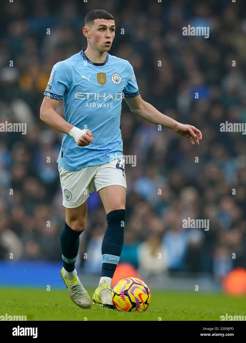 Manchester, UK. 26th Dec, 2024. Phil Foden of Manchester City during ...