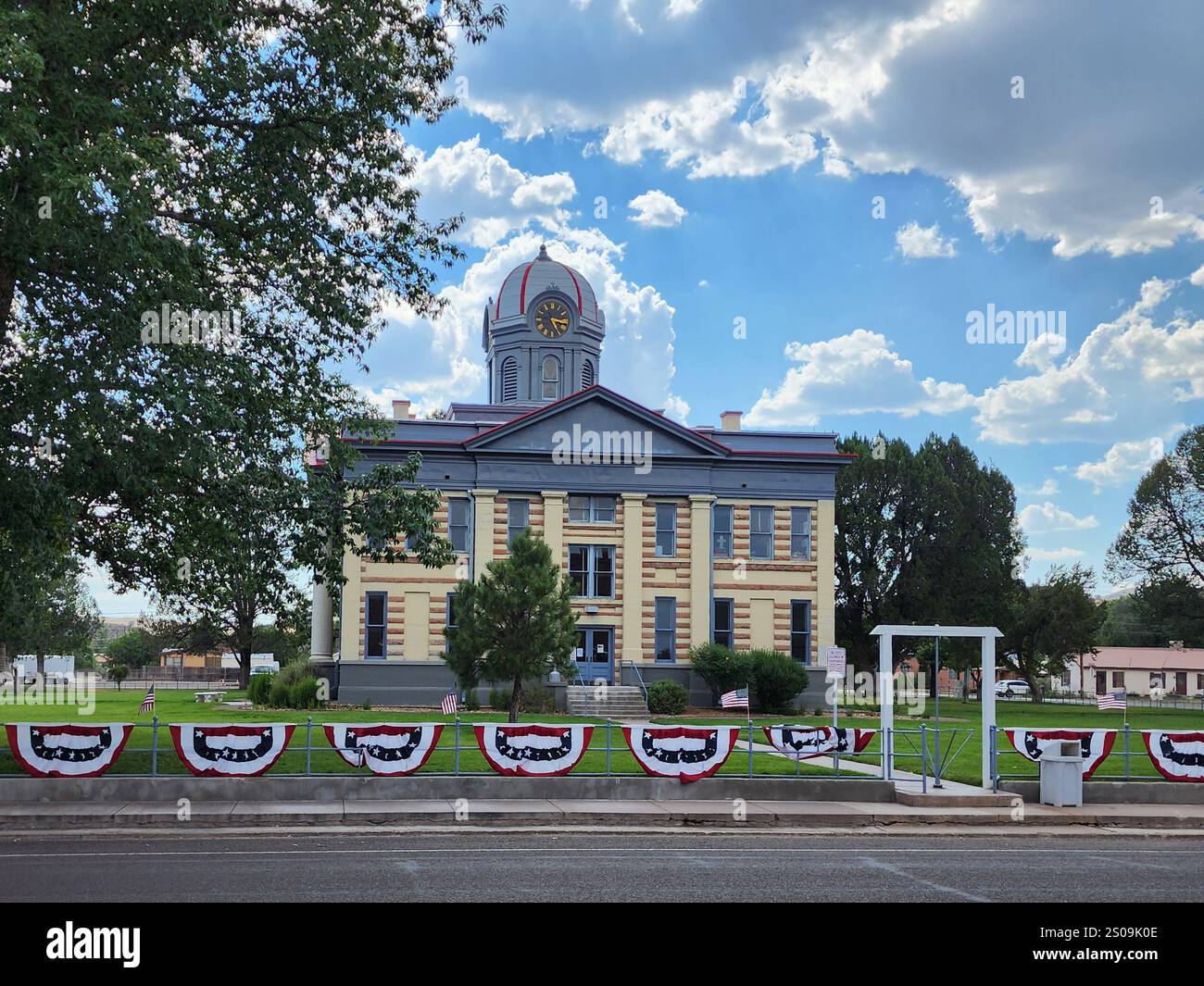 Like all Texas courthouses, the Jeff Davis County Courthouse is an ...