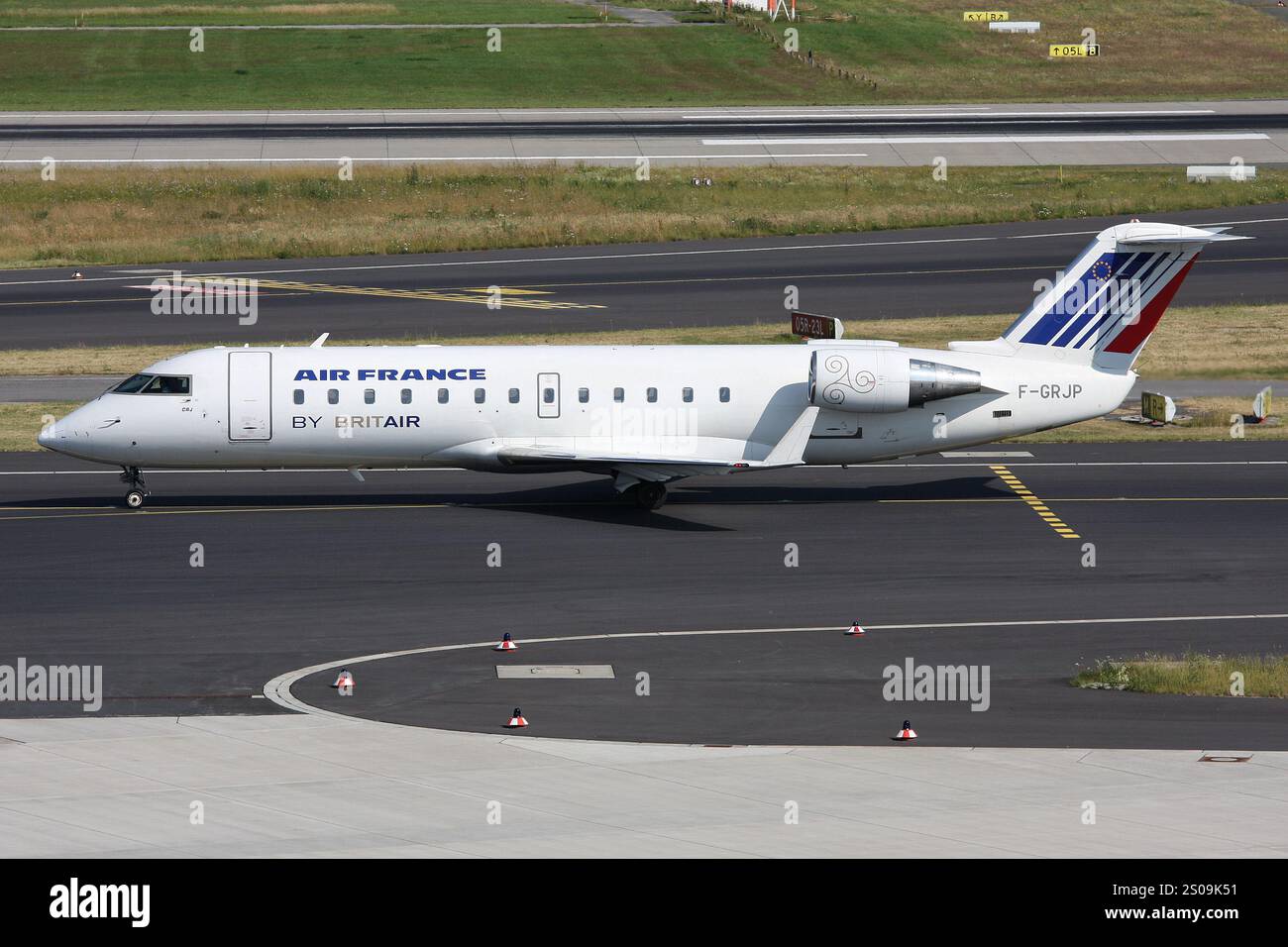 Brit Air Bombardier CRJ100 with registration F-GRJP in Air France ...