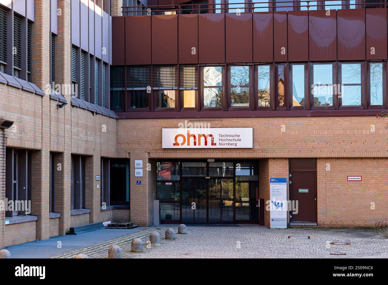 Campus Ohm - Technische Hochschule Nürnberg, 26.12.2024 Eingangsbereich ...