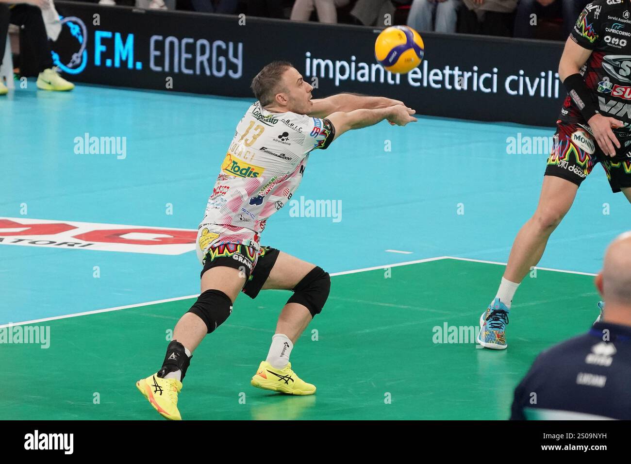 Perugia, Italy. 26th Dec, 2024. massimo colaci (sir susa vim perugia ...