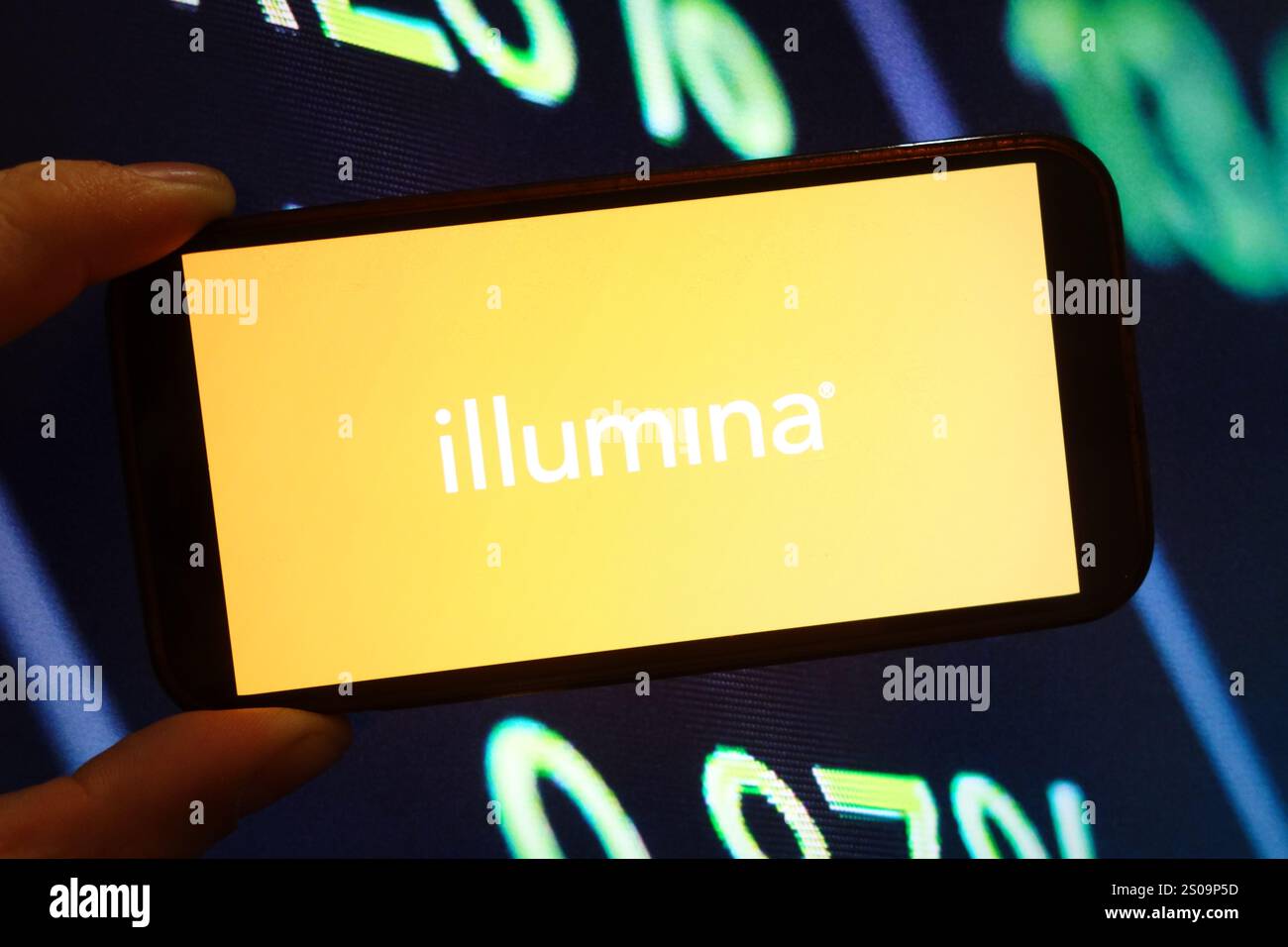 Poland. 25th Dec, 2024. In this photo illustration, the Illumina Inc ...