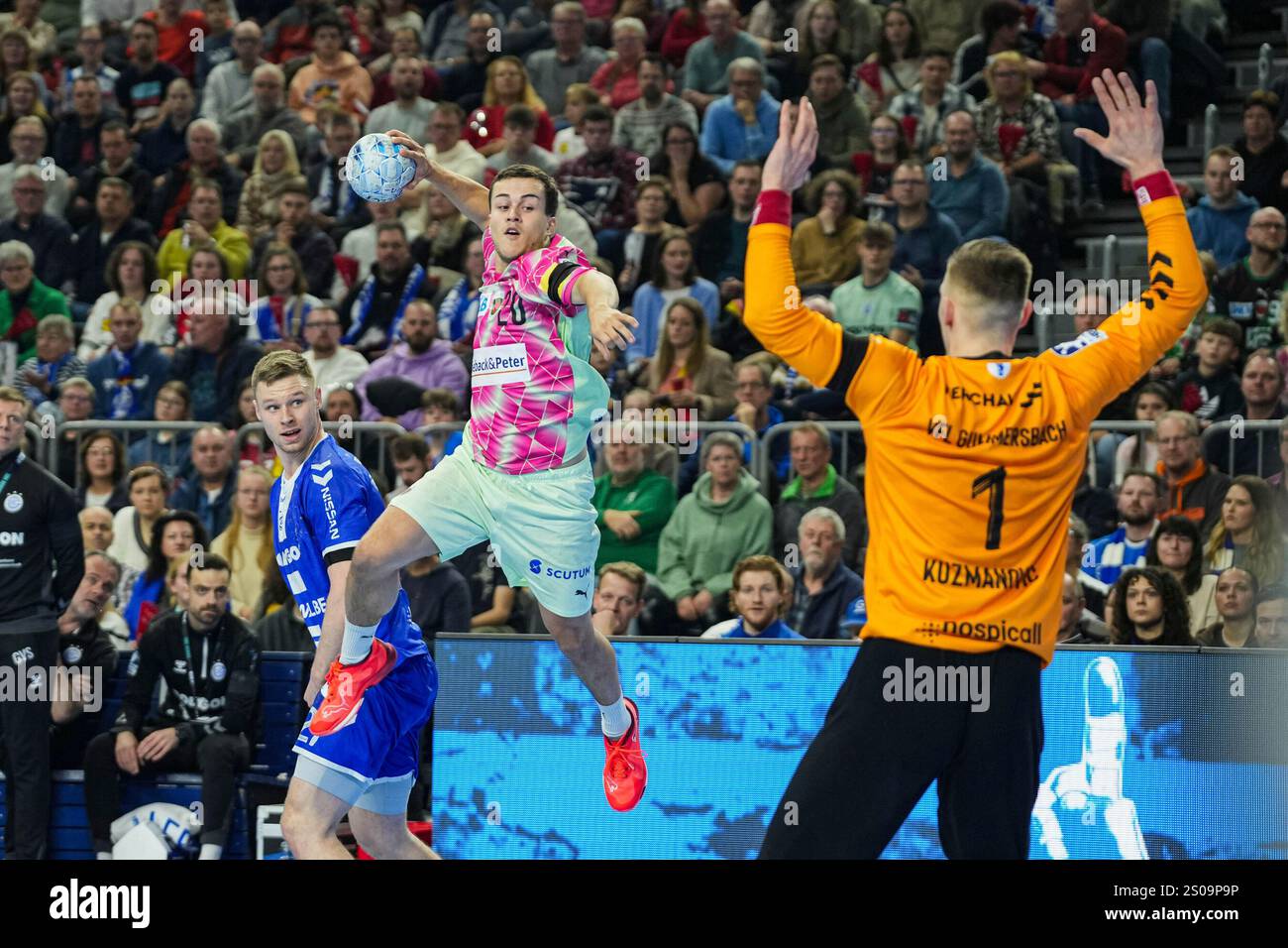 Tim Freih?fer (F?chse Berlin #20) ;Daikin Handball Bundesliga, VfL ...