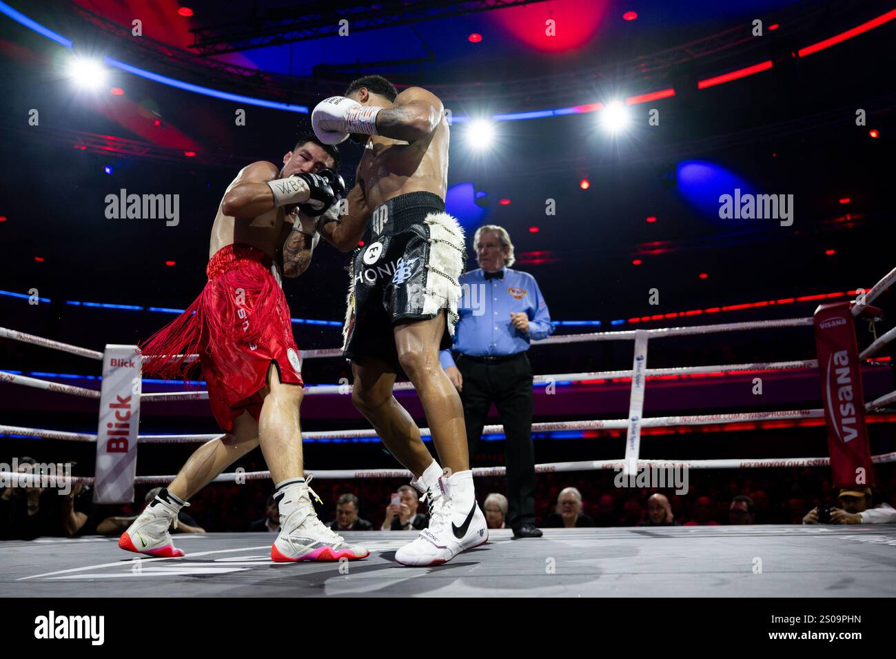 Bern, Berner Kursaal Arena, Boxing Day, Angelo Pena of, Switzerland ...