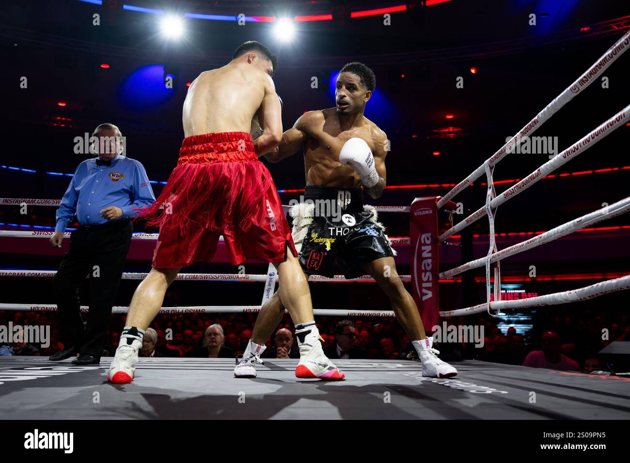 Bern, Berner Kursaal Arena, Boxing Day, Angelo Pena of, Switzerland ...