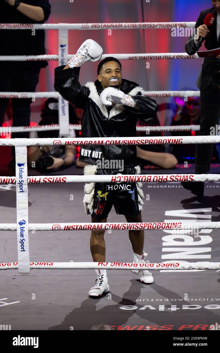 Bern, Berner Kursaal Arena, Boxing Day, Angelo Pena of, Switzerland ...