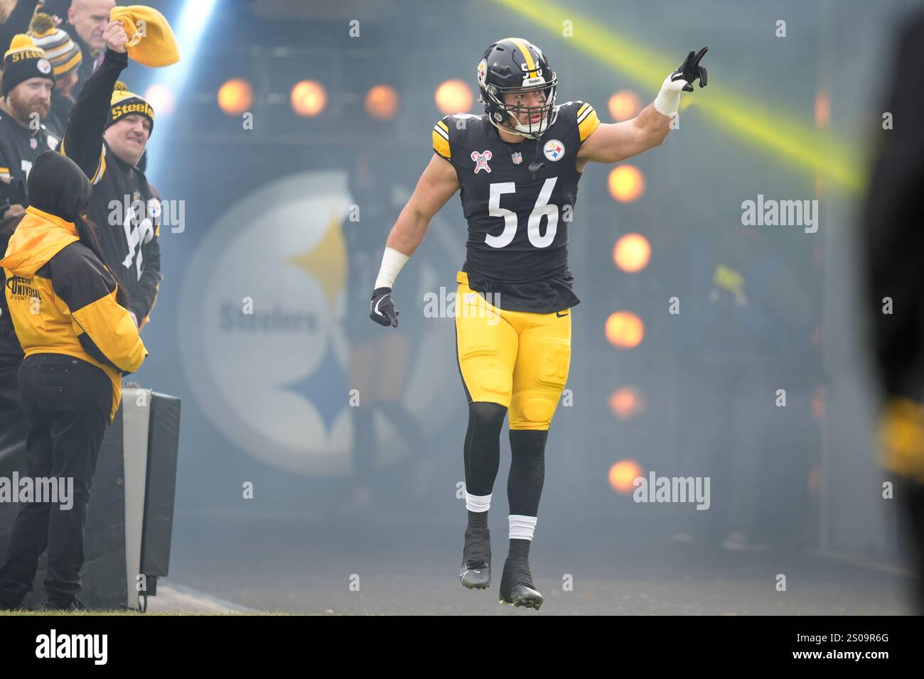 Pittsburgh, Pa, USA. 25th Dec, 2024. December 25, 2024: Alex Highsmith ...
