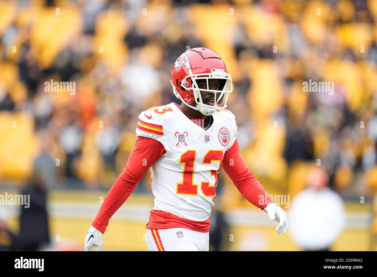 Pittsburgh, Pa, USA. 25th Dec, 2024. December 25, 2024: Nazeeh Johnson ...