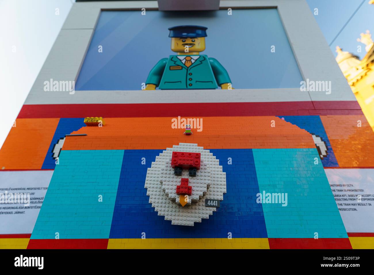 Budapest, Hungary - 12.23.2024 - Lego tram in Budapest Stock Photo - Alamy