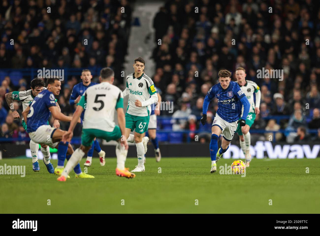 Nathan Broadhead of Ipswich Town - Ipswich Town v Newcastle United ...
