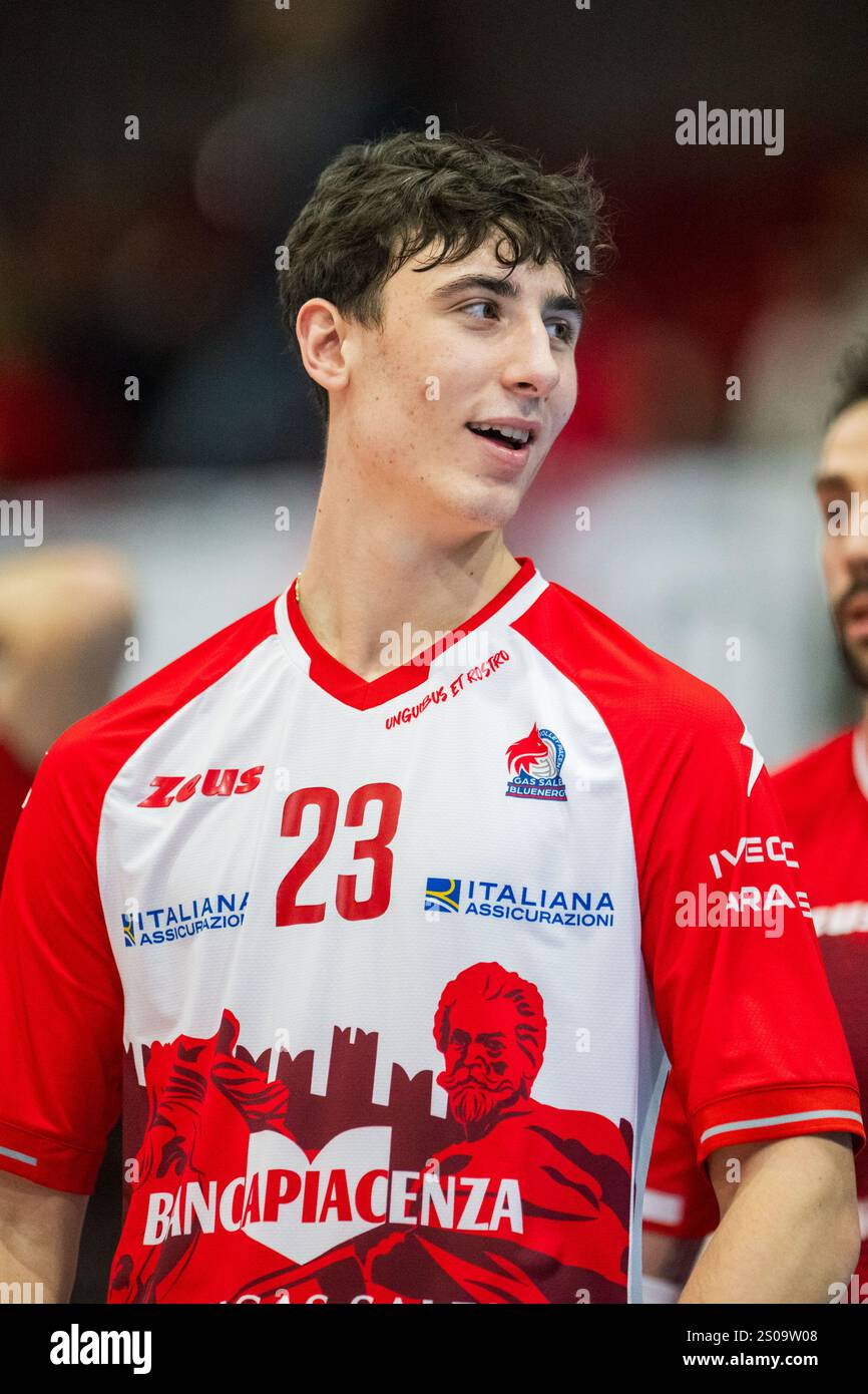 Piacenza, Italy. 26th Dec, 2024. Bovolenta Alessandro ( Gas Sales ...