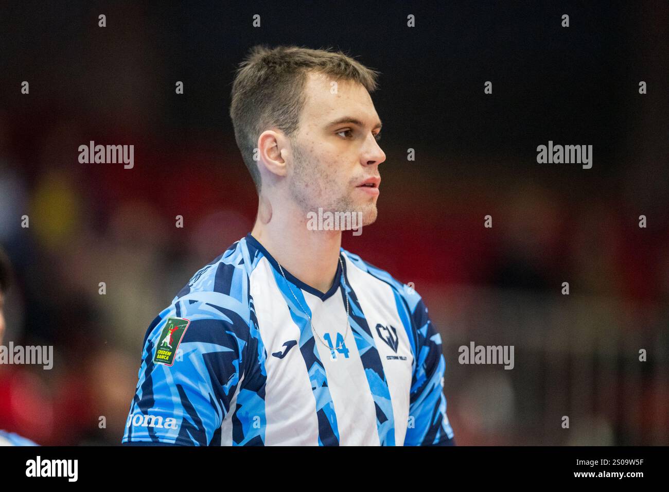 Piacenza, Italy. 26th Dec, 2024. Czerwinski Michael ( Cisterna Volley ) during Gas Sales ...