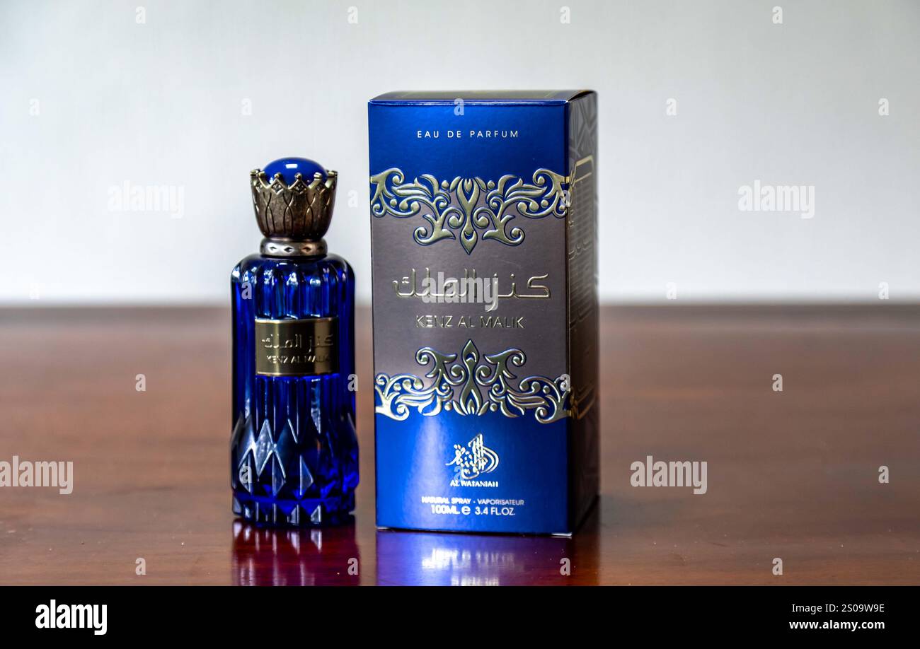 Brazil December 26, 2024. Men's perfume United Arab Emirates Kenz Al ...
