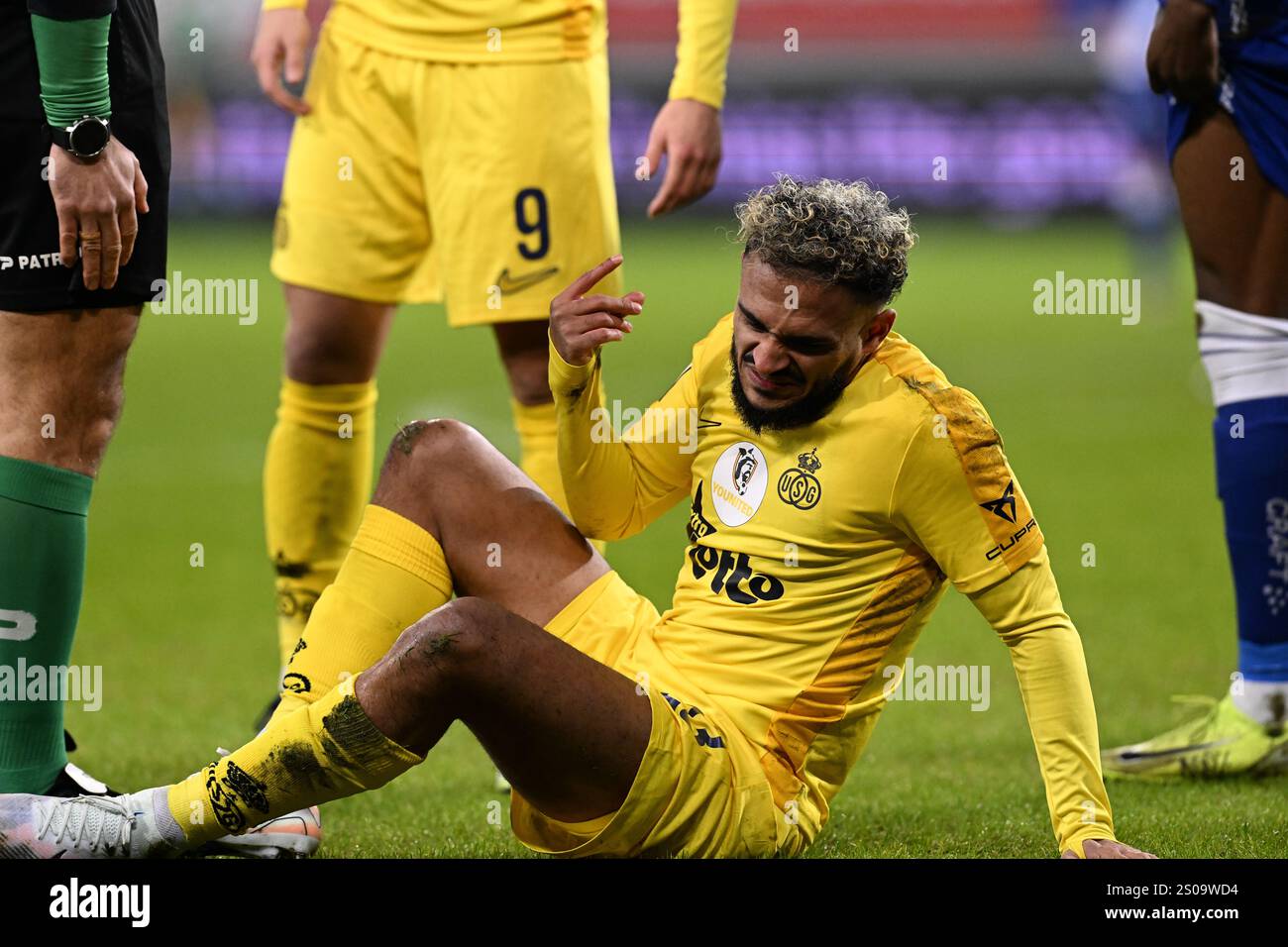 Union's Soufiane Boufal pictured during a soccer game between KAA Gent ...