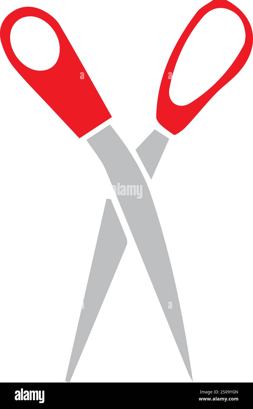 vector scissors tool drawing design Stock Vector Image & Art - Alamy