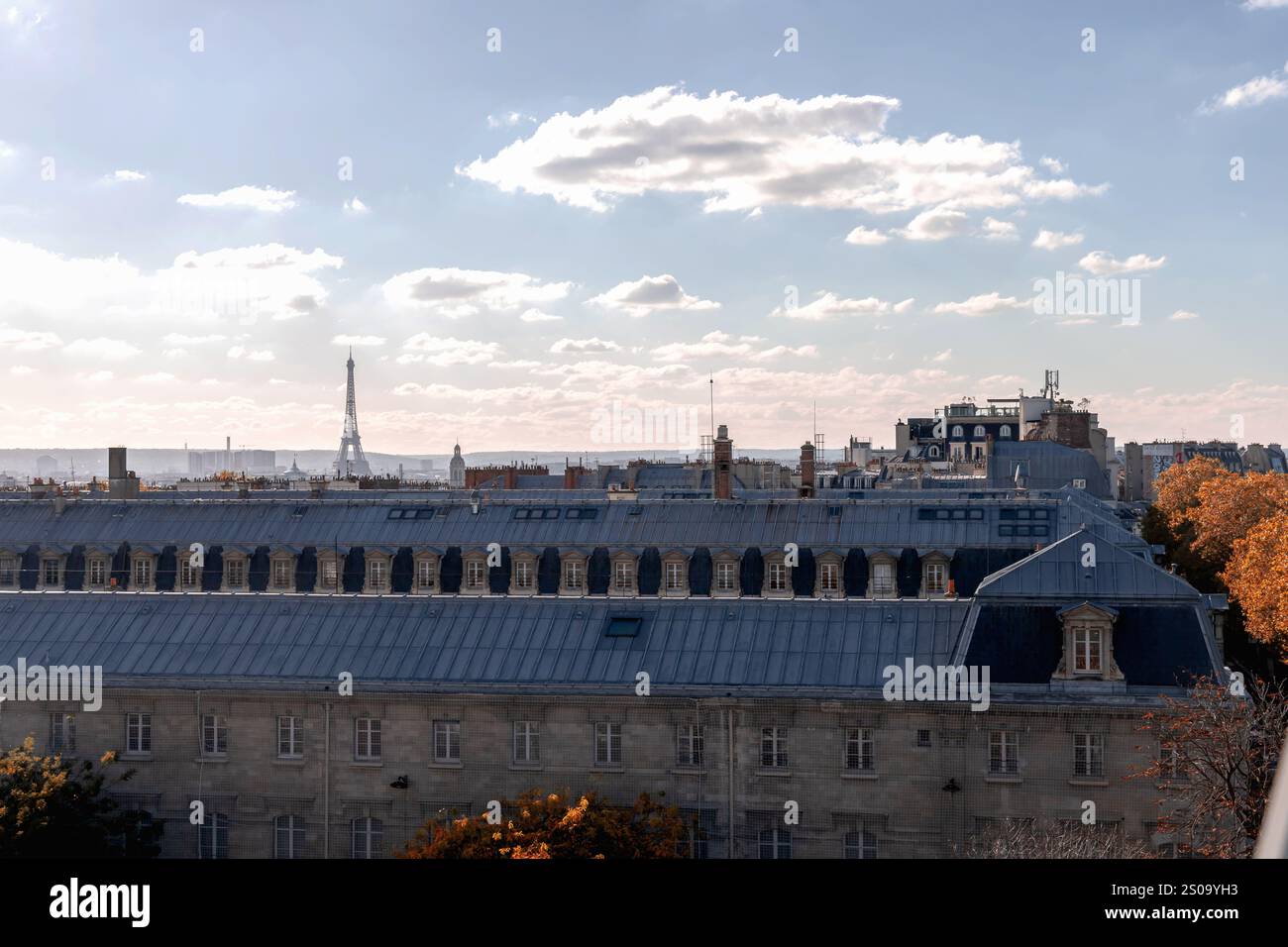 Beautiful cityscape of Paris with Eiffel Tower. Paris, France Stock ...