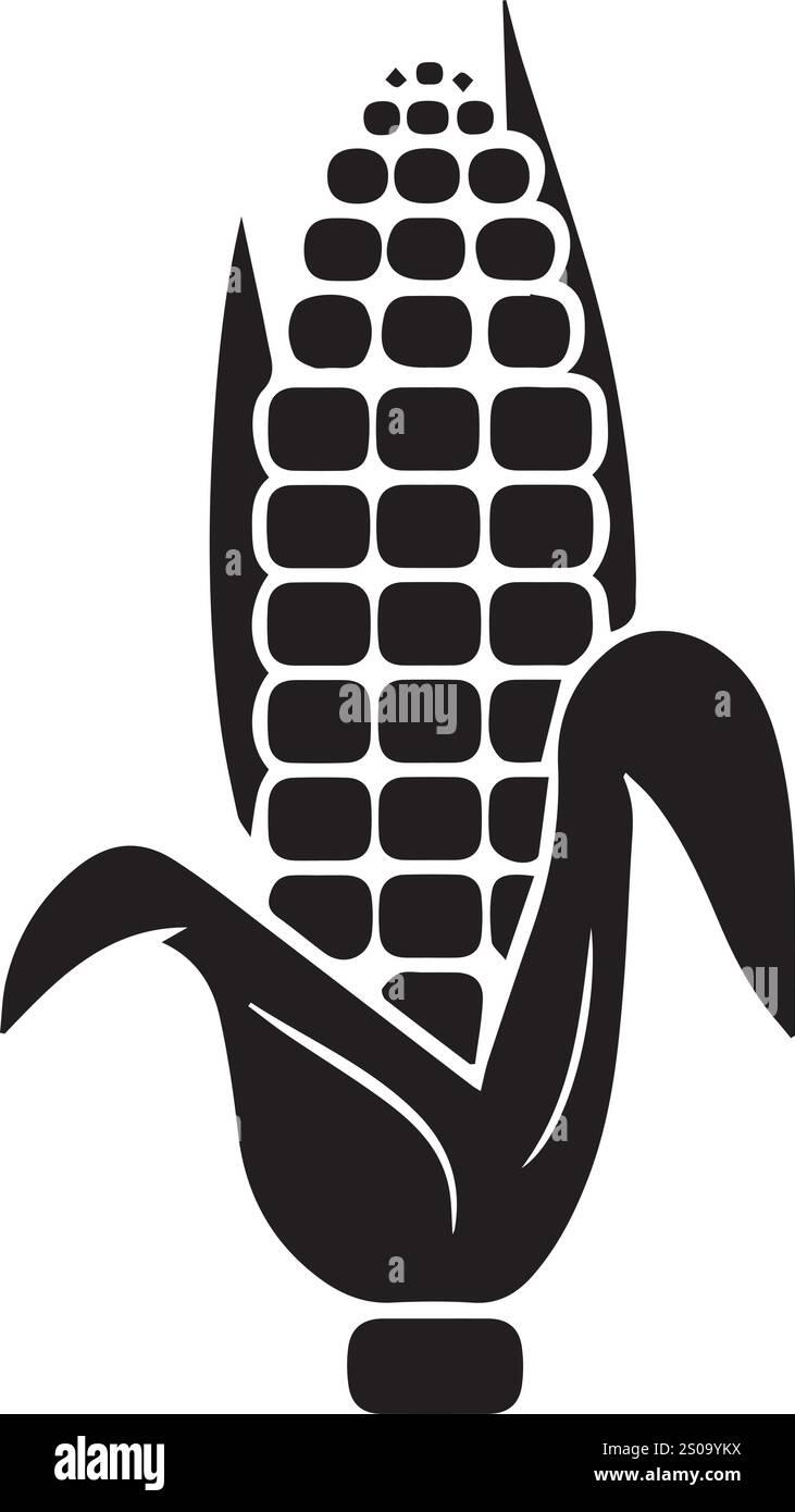 vector colorful corn, sticky food design Stock Vector Image & Art - Alamy