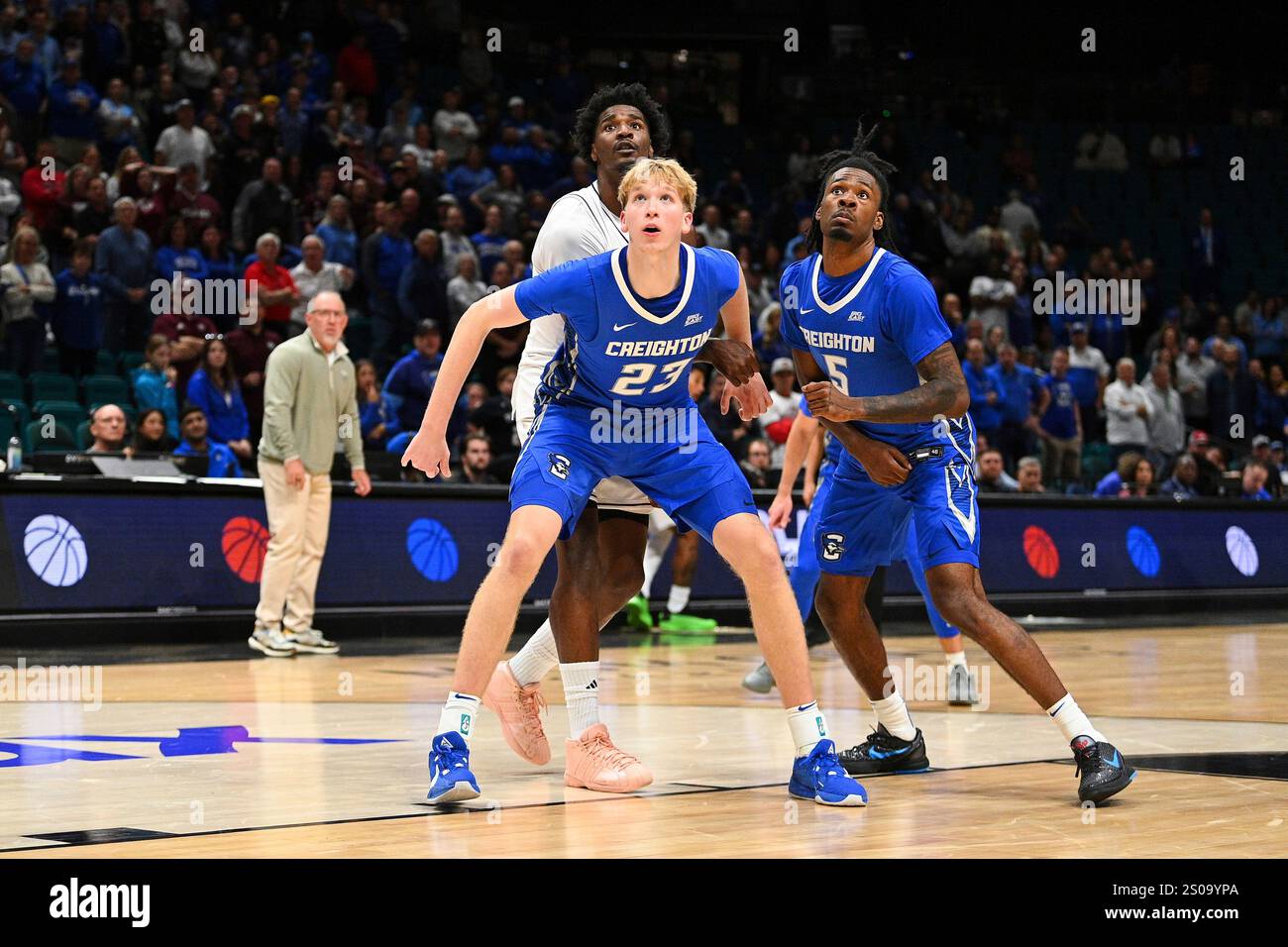 LAS VEGAS, NV - NOVEMBER 27: Creighton Bluejays forward Jackson ...