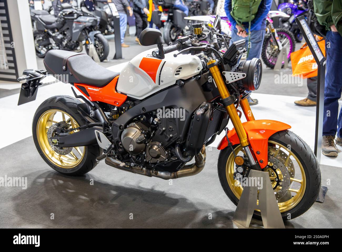 900cc three cylinder motorcycle hi-res stock photography and images - Alamy