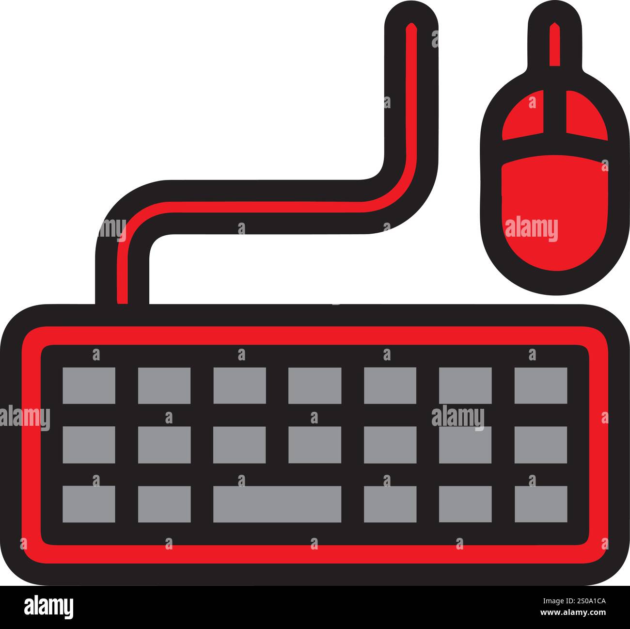 vector color keyboard tablet drawing designs Stock Vector Image & Art ...