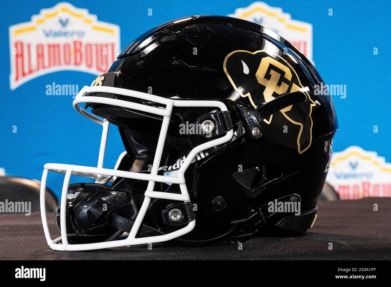 December 26, 2024: University of Colorado Football Helmet at Media ...